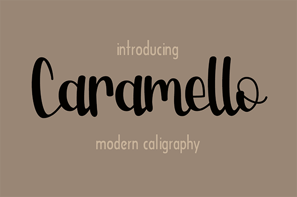 Caramello by Fillo Graphic at DailyFont.com
